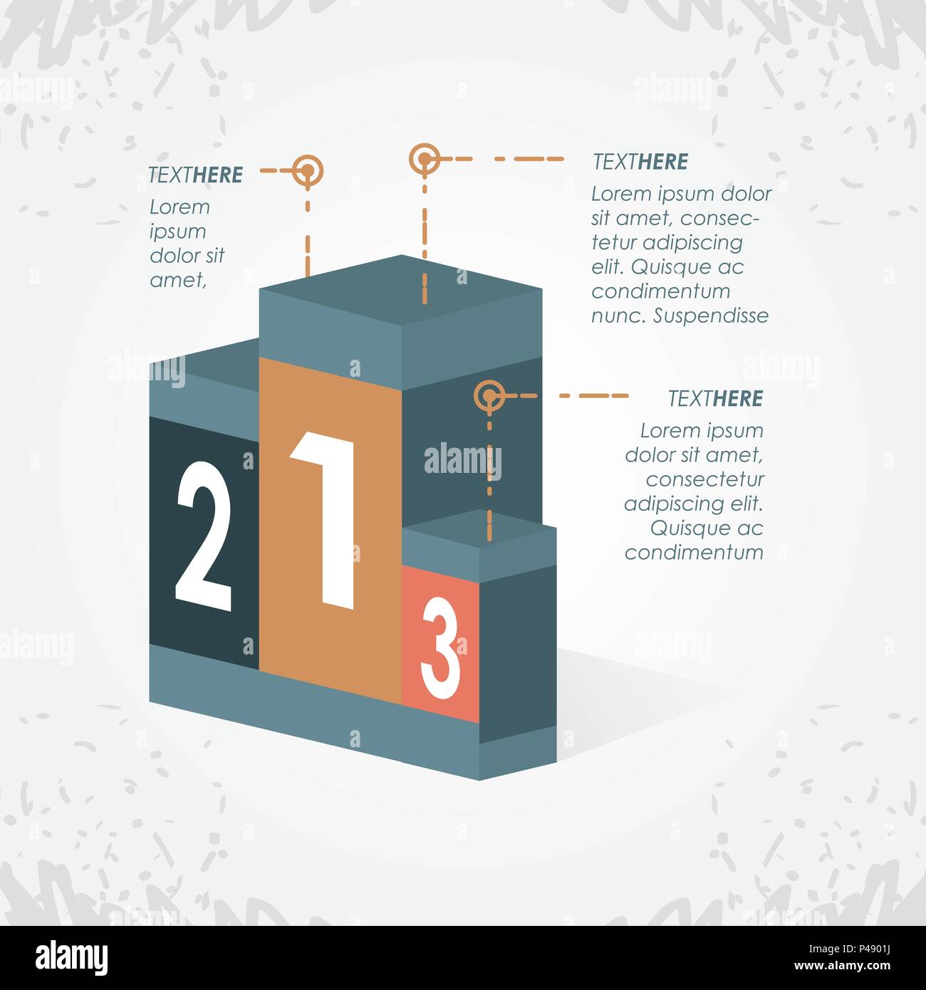 abstract infographics with numbers sketches vector illustration Stock ...