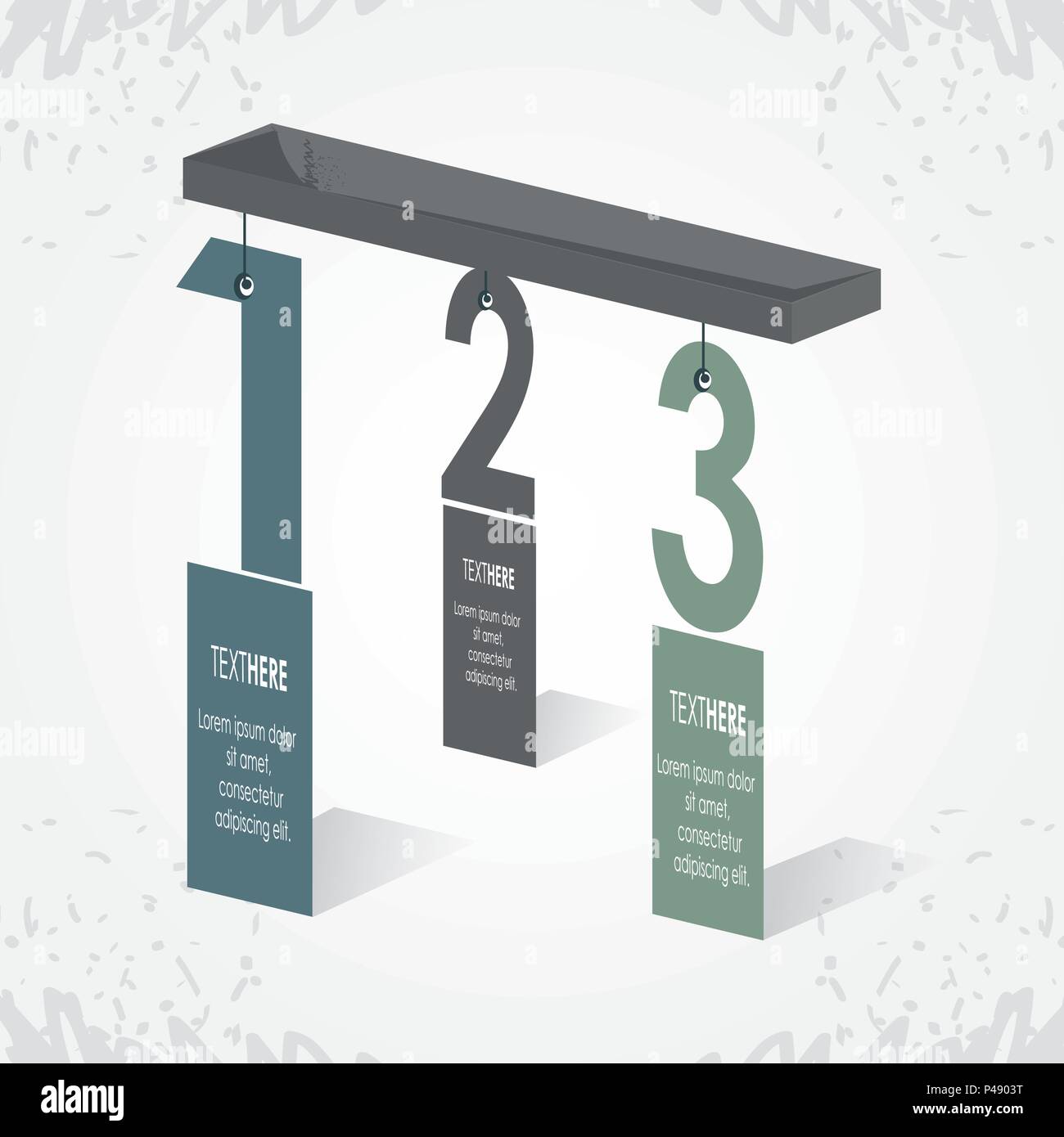 abstract infographics with numbers sketches vector illustration Stock ...