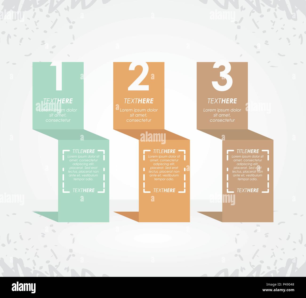 abstract infographics with numbers sketches vector illustration Stock ...