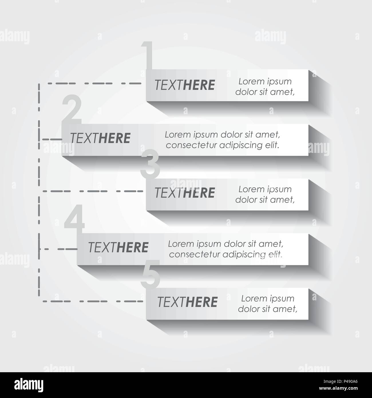 abstract infographics with numbers sketches vector illustration Stock ...