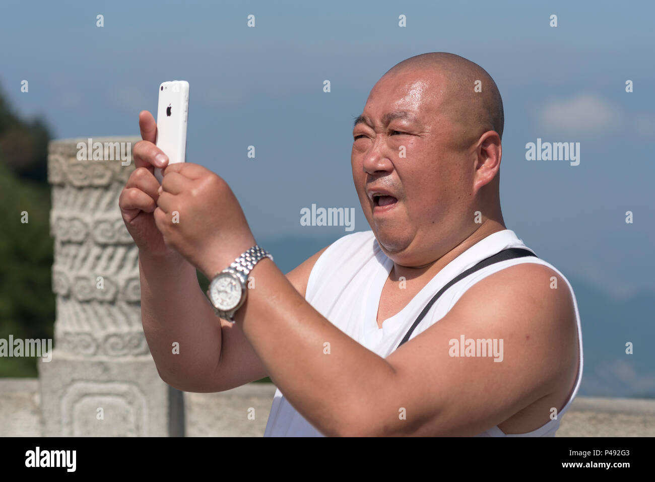 Pose sightseeing hi-res stock photography and images - Alamy