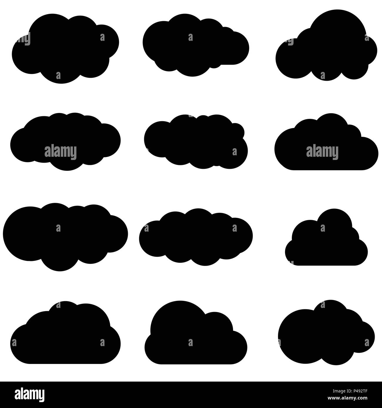 Secure File Storage Icon Flat Stock Photos & Secure File Storage Icon ...
