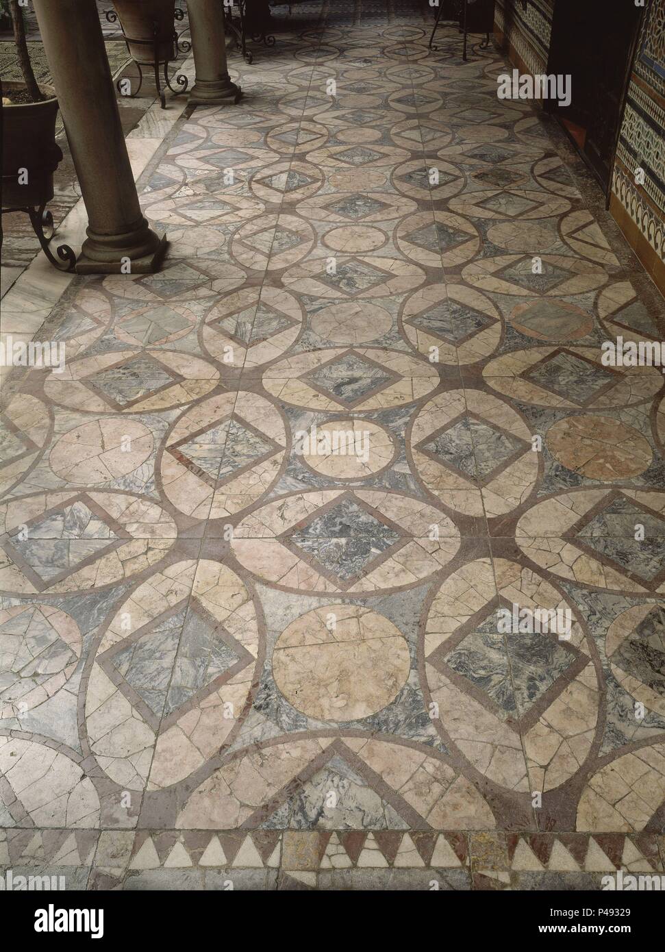 Opus sectile mosaic hi-res stock photography and images - Alamy