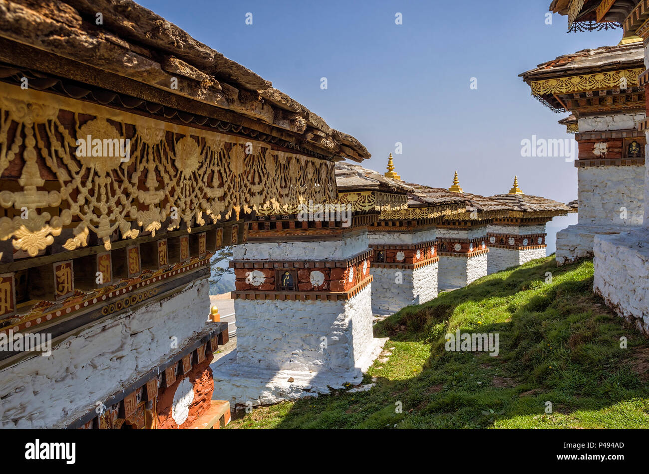 Paro chortens hi-res stock photography and images - Alamy