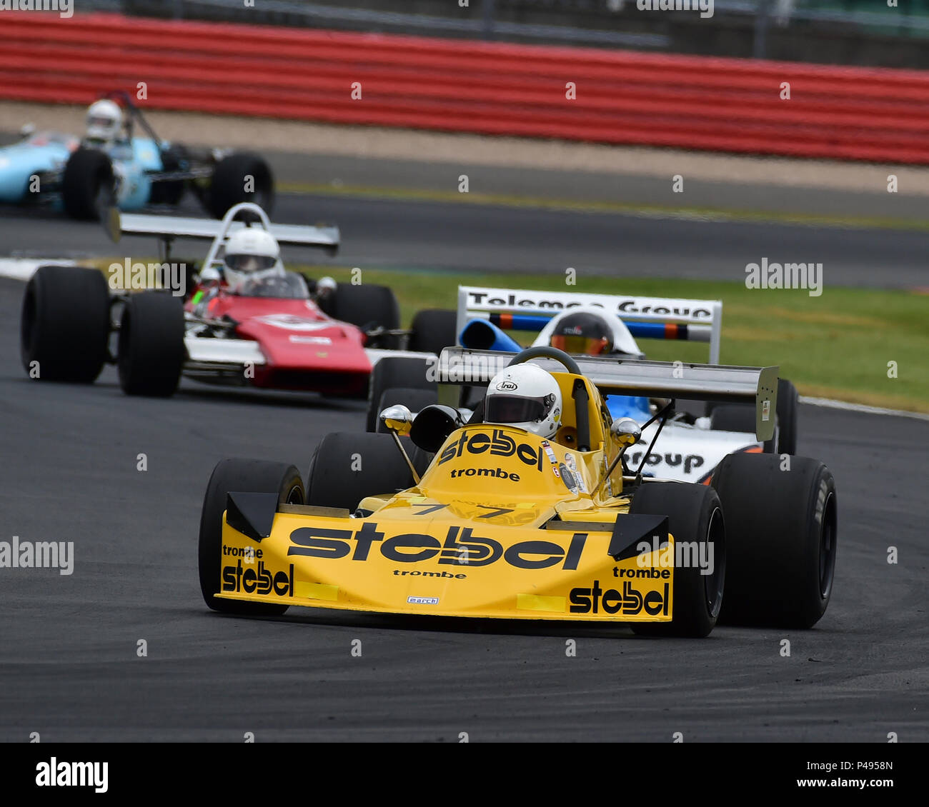 Richard Evans, March 742, Historic Formula 2, FIA International Series ...