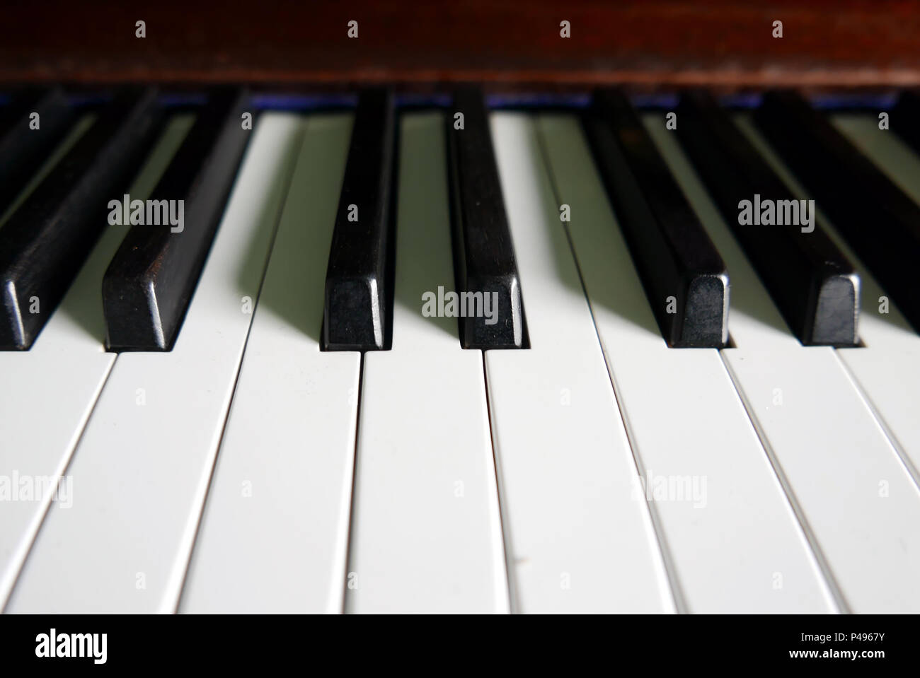 the piano keyboard close up , art musical concept Stock Photo - Alamy
