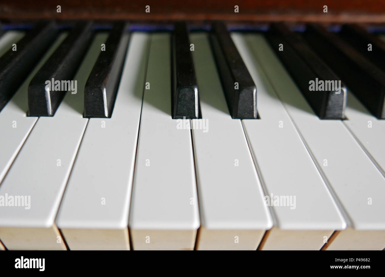 piano keyboard close up, art musical concept Stock Photo - Alamy