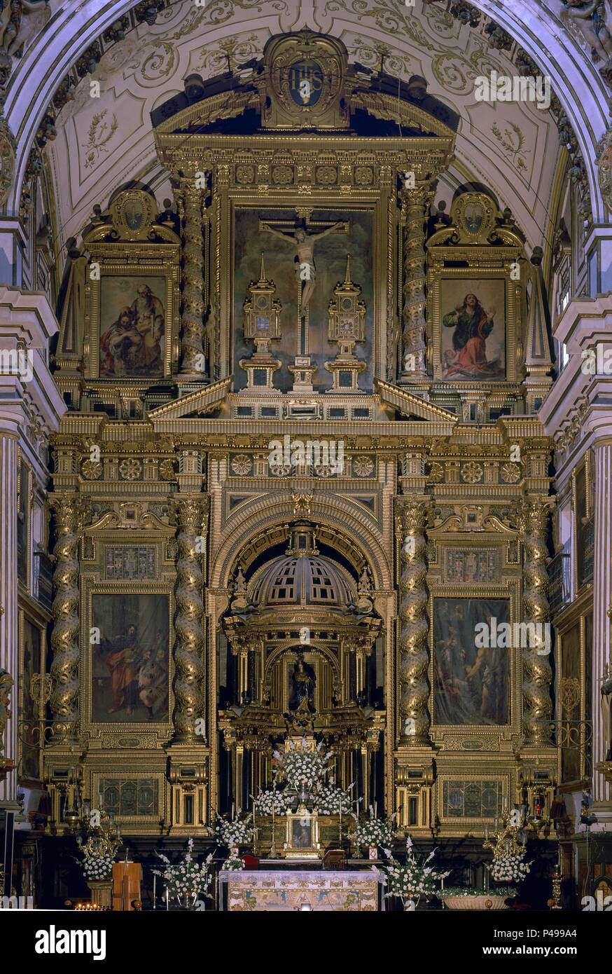 RETABLO MAYOR-BARROCO-1630. Author: Francisco Díaz de Rivero (17th cent ...