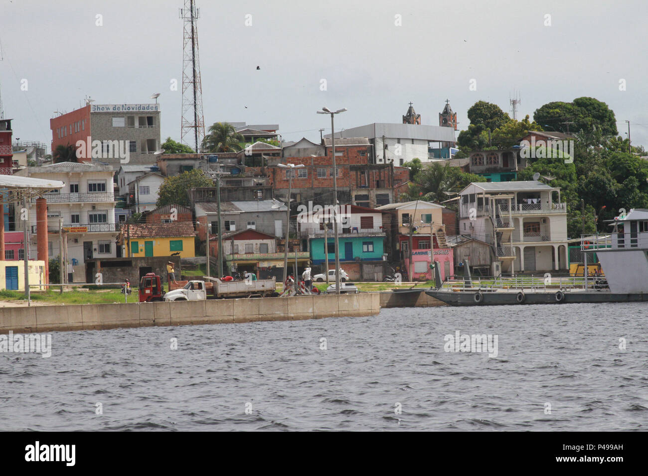 TEFÉ, AM - 03.03.2015: CIDADE DE TEFÉ - Cidade de Tefé interior do ...