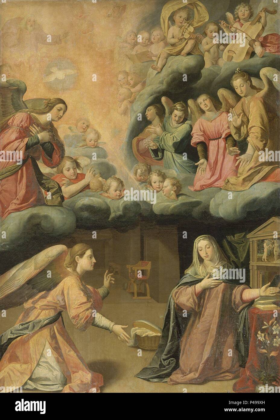 La anunciacion de la virgen maria hi-res stock photography and images - Alamy