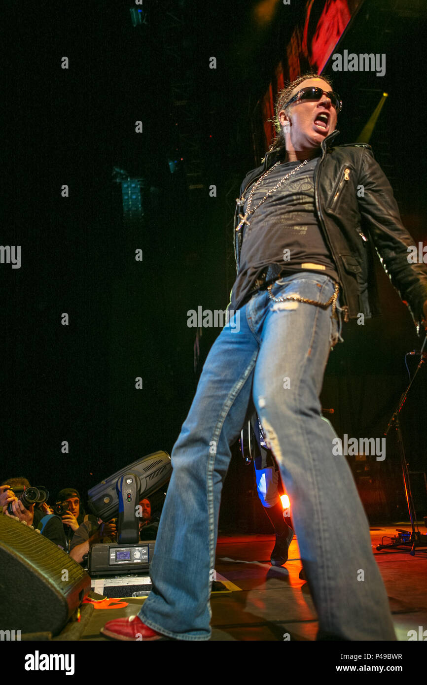 GUNS N' ROSES performing live at the 2006 Inland Invasion at the San ...