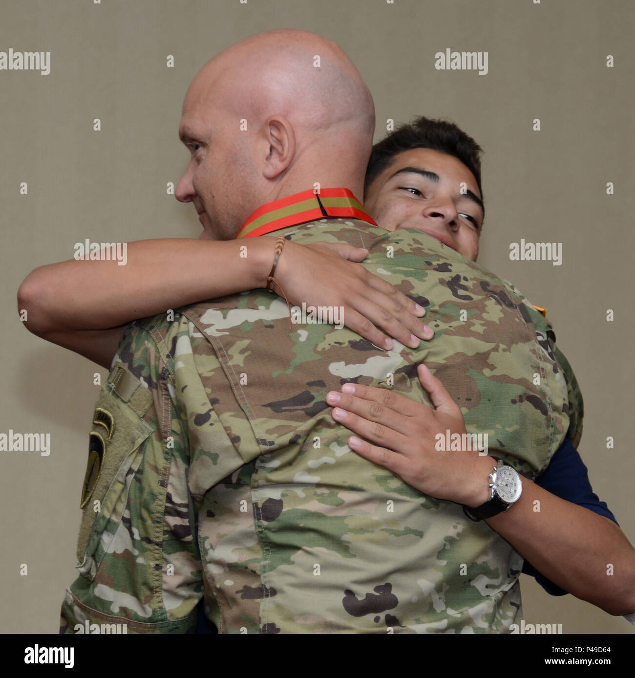 Col. Richard P. Ullian, outgoing commander, 19th Battlefield ...