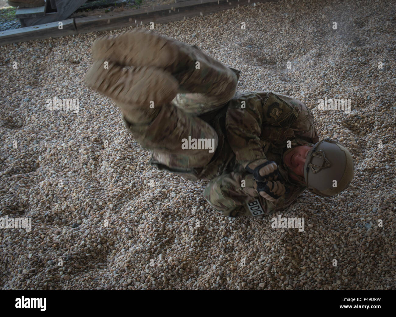 U.S. Air Force Col. Michael Ross, 820th Base Defense Group commander ...