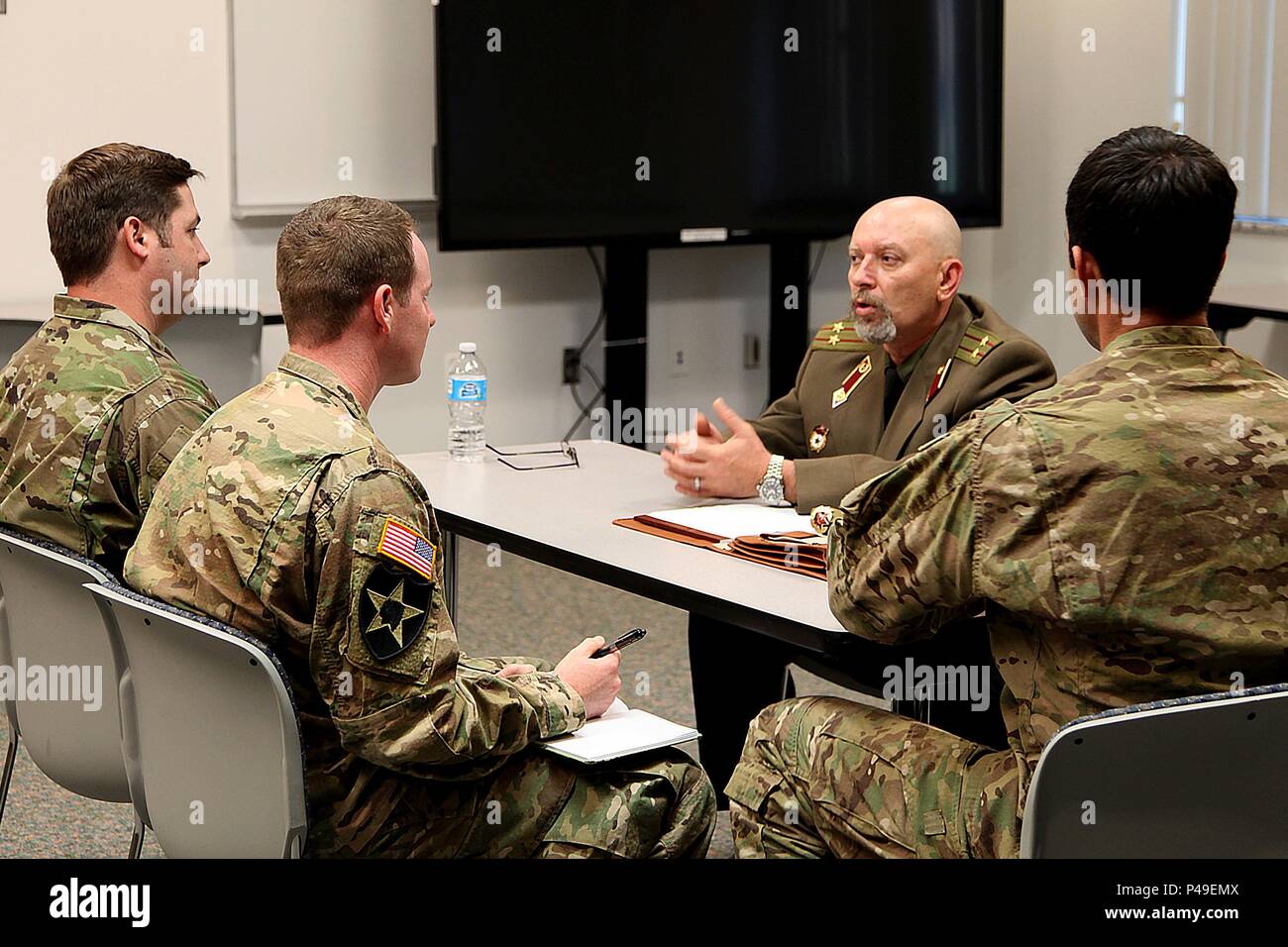 A regional military information support team conducts foreign language ...