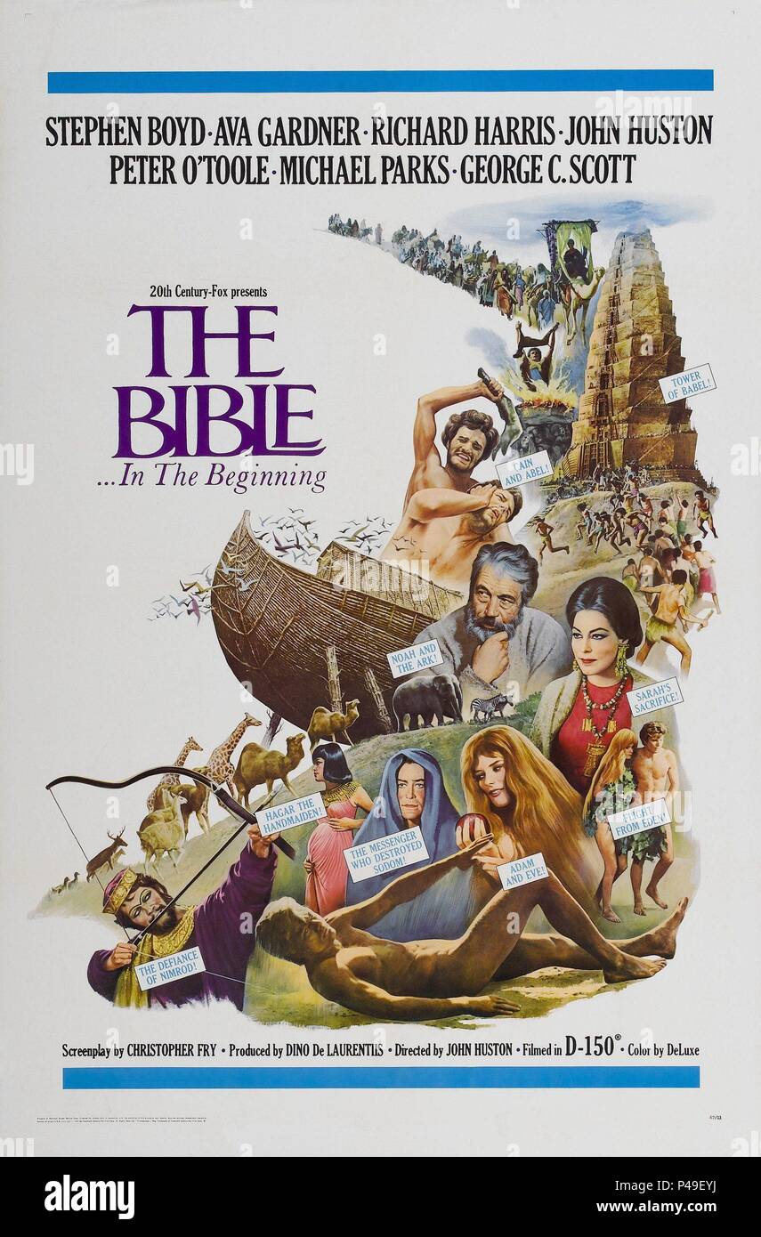 Original Film Title: THE BIBLE: IN THE BEGINNING.... English Title: THE ...