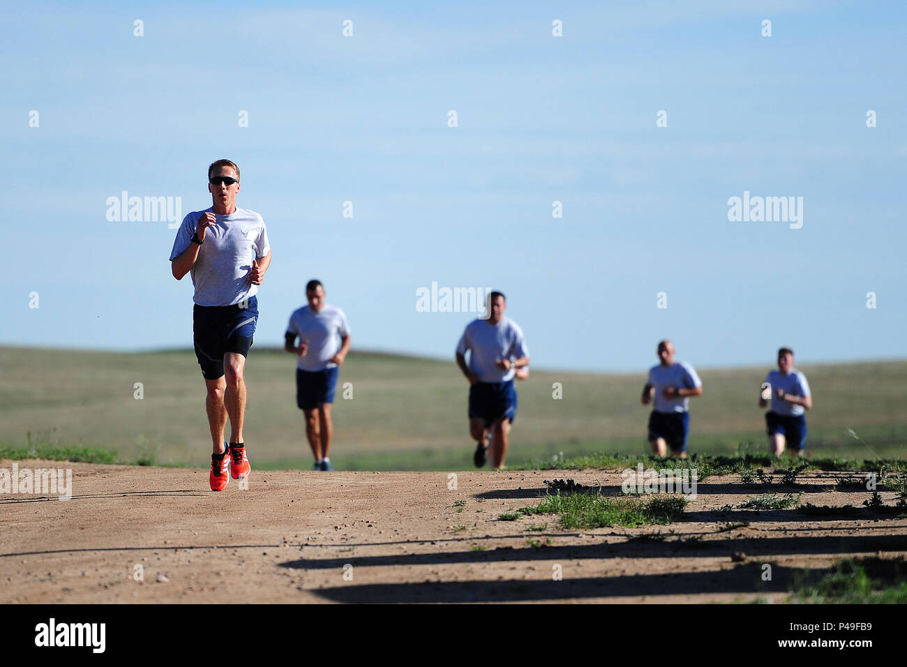 SCHRIEVER AIR FORCE BASE, Colo. -- Members of the 50th Space Wing ...