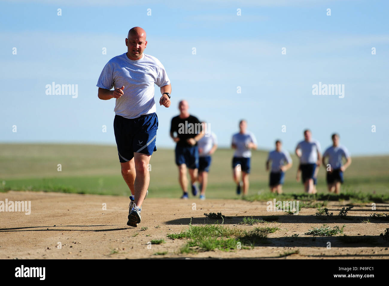 SCHRIEVER AIR FORCE BASE, Colo. -- Members of the 50th Space Wing ...