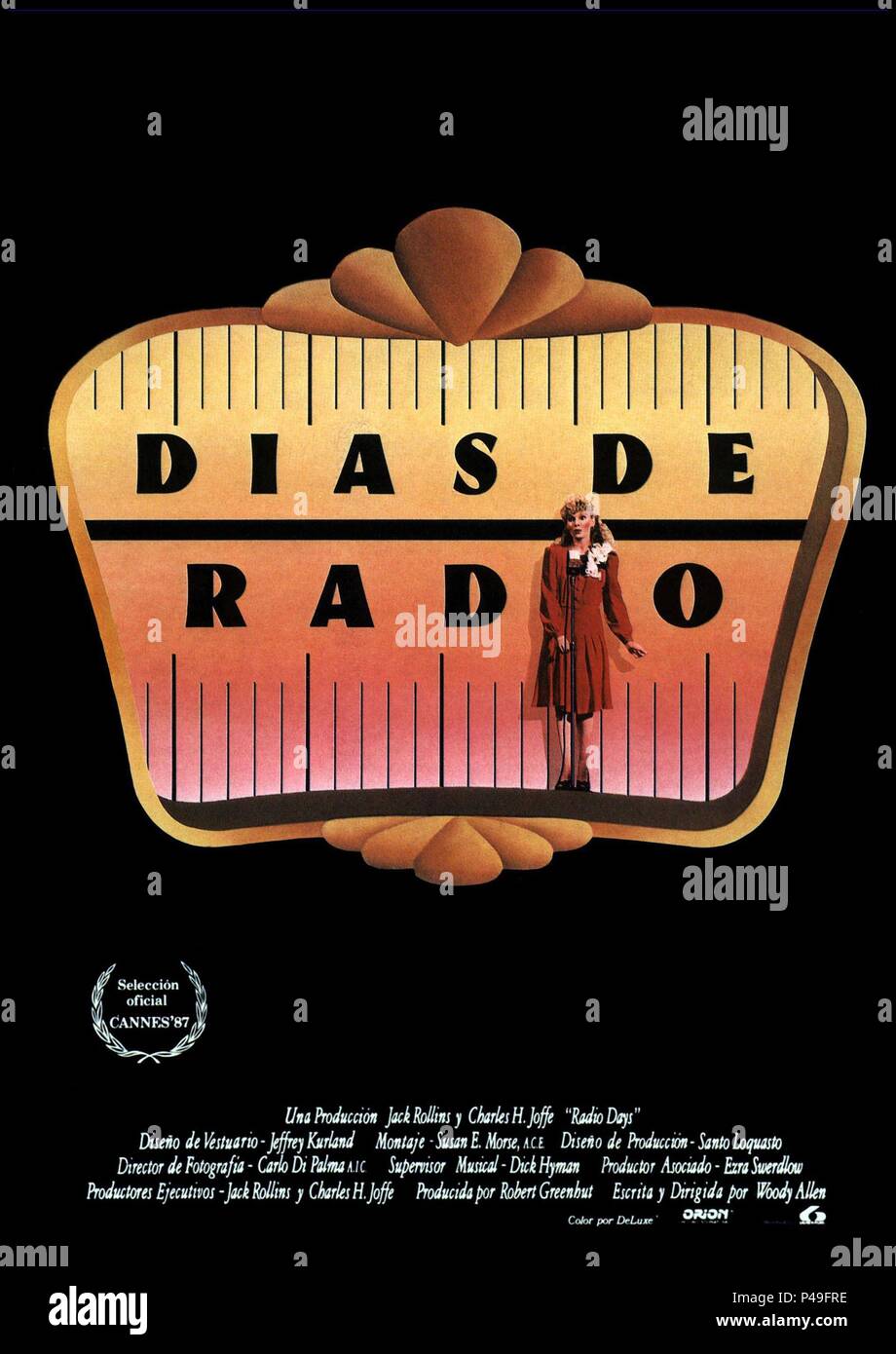 Original Film Title: RADIO DAYS. English Title: RADIO DAYS. Film ...