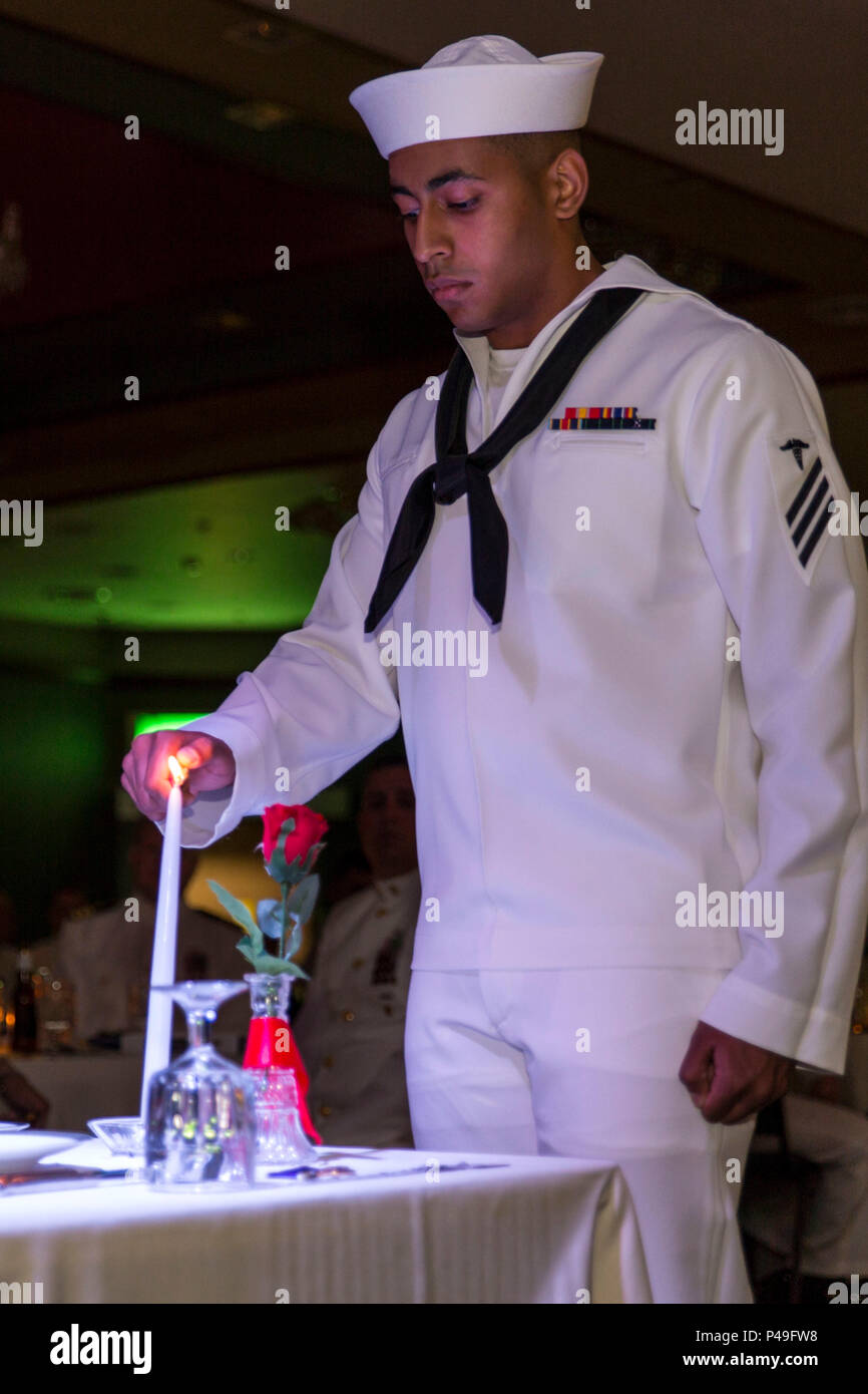 U.S. Navy Seaman David Parker, a hospitalman at the Robert M. Casey ...