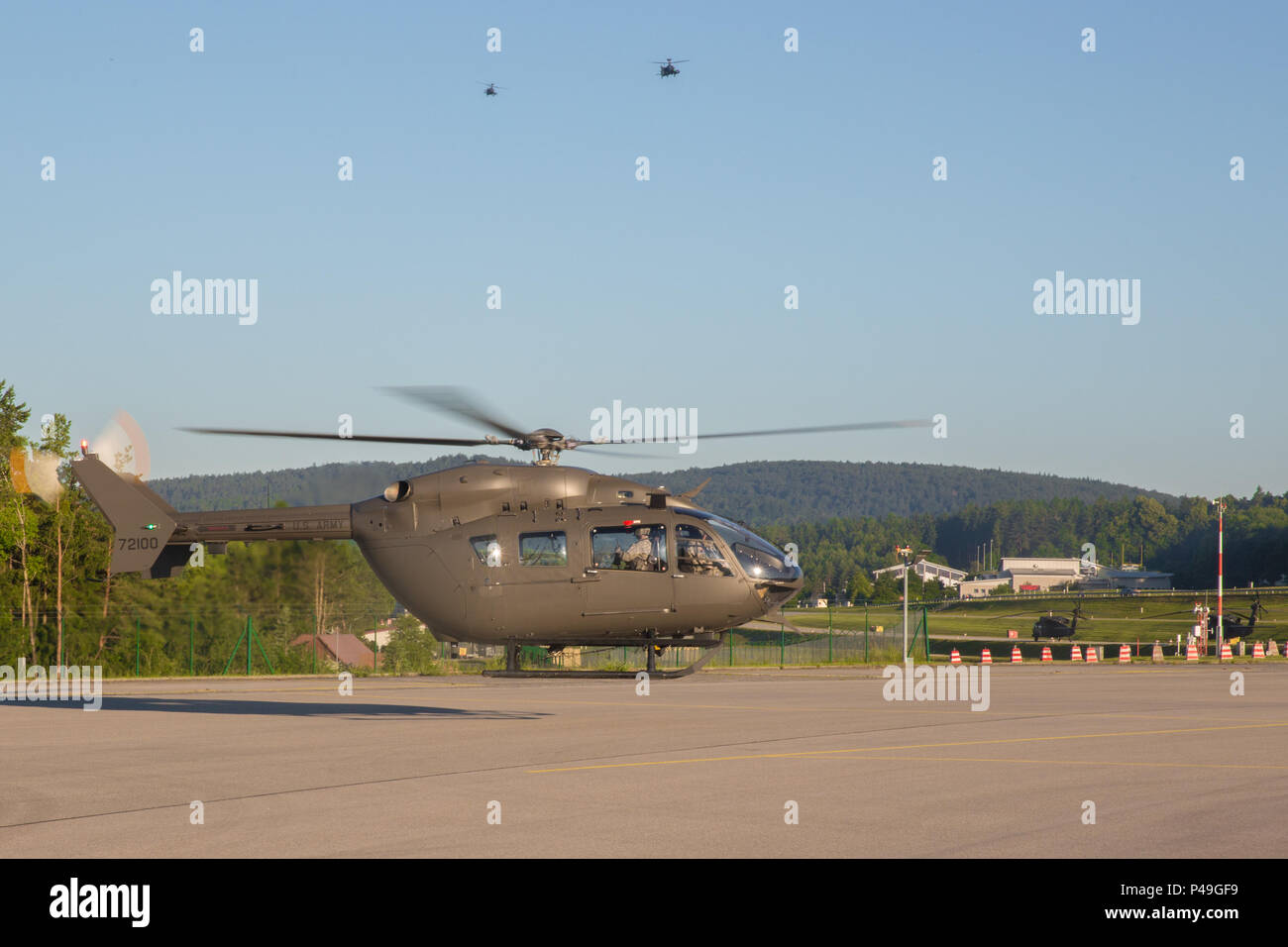 A U.S. Soldier of Joint Multinational Readiness Center (JMRC ...