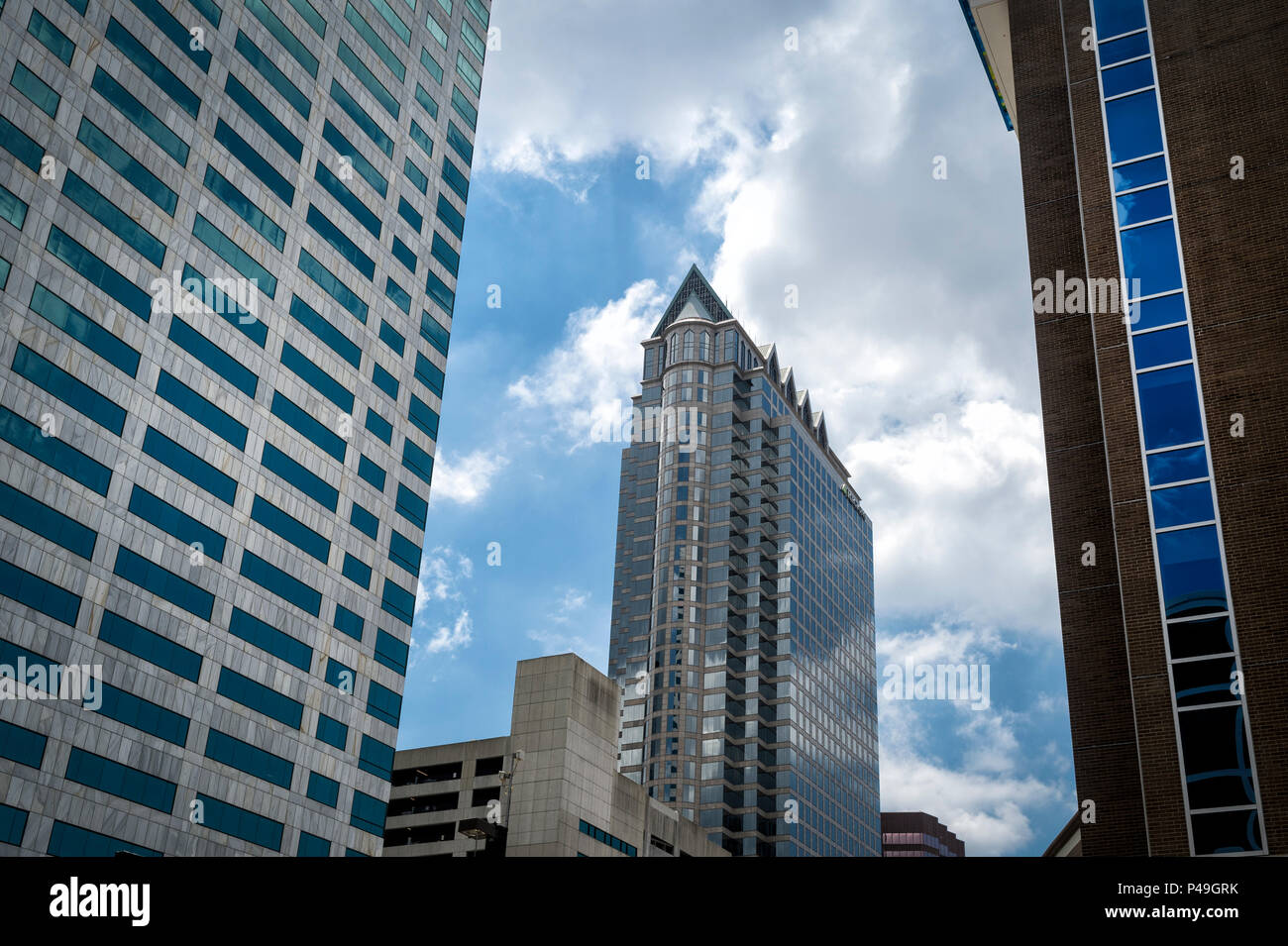 modern office buildings in downtown Tampa, Florida, USA Stock Photo - Alamy