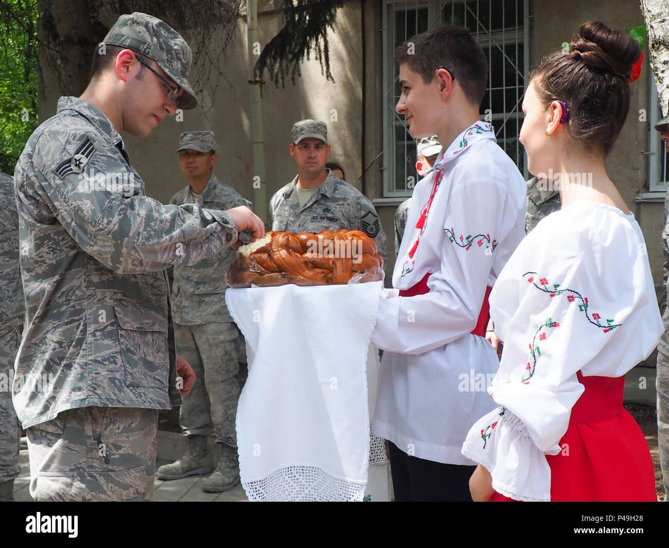 A U.S. Airman, assigned to the 185th Civil Engineering Squadron, Iowa ...