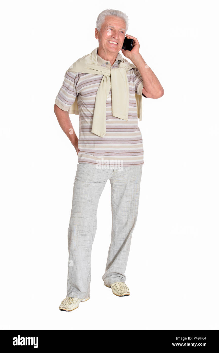 Talking male in shirt Cut Out Stock Images & Pictures - Alamy