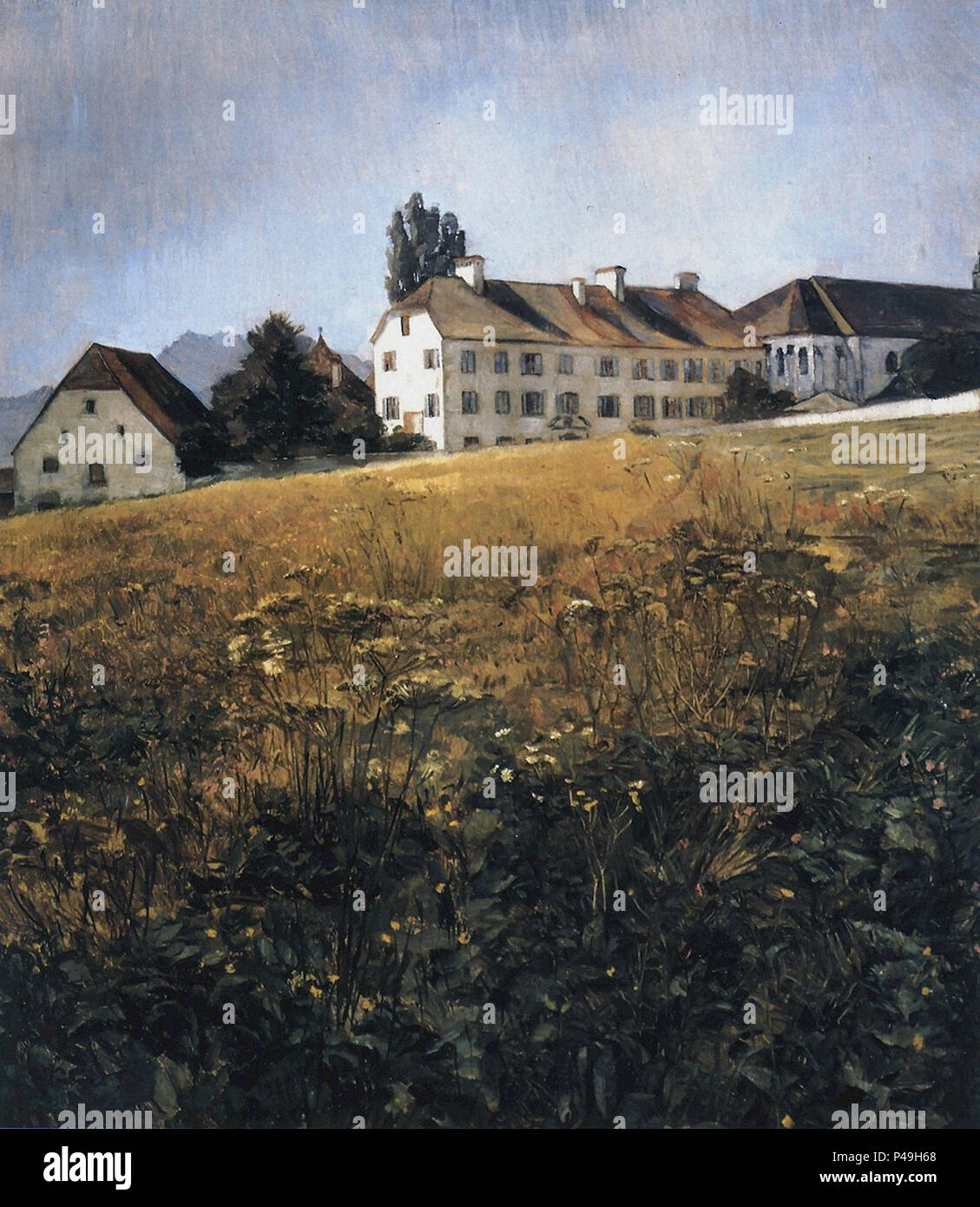 Trubner Wilhelm - Convent Meadow at Chiemsee Stock Photo - Alamy