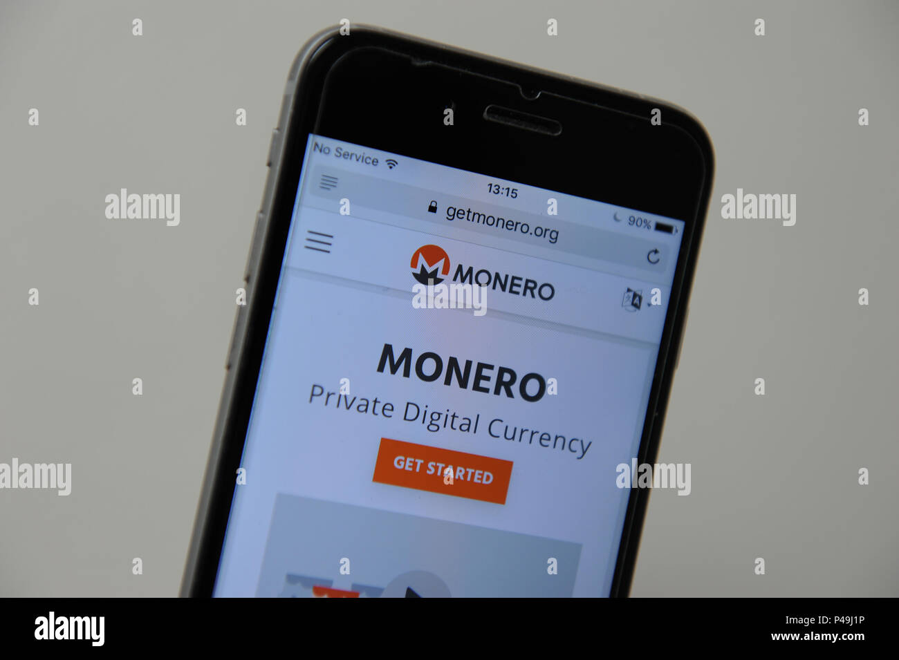 Monero symbol hi-res stock photography and images - Alamy