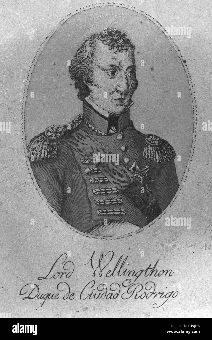 DUQUE DE CIUDAD RODRIGO MARQUES DE WELLINGTON. Location: MUSEO DE ...