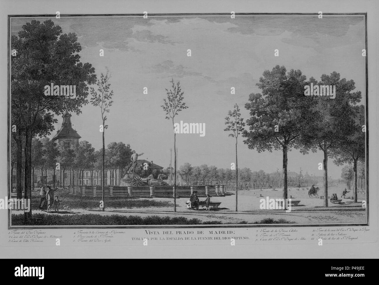 Fuente de cobre de neptuno hi-res stock photography and images - Alamy