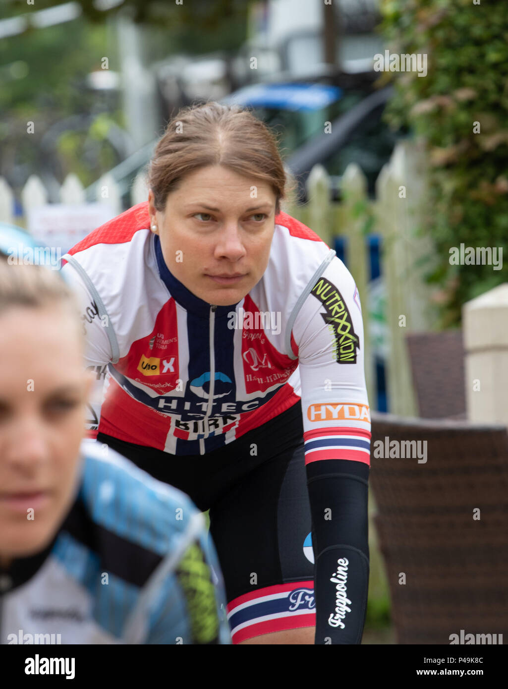 Vita Heine Norwegian national road race champion Stock Photo - Alamy
