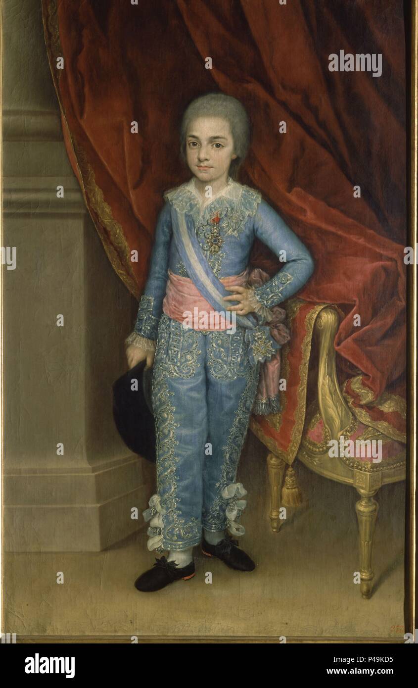 FERNANDO VII PRINCIPE DE ASTURIAS - SIGLO XVIII. Author: Joaquin Inza Y ...