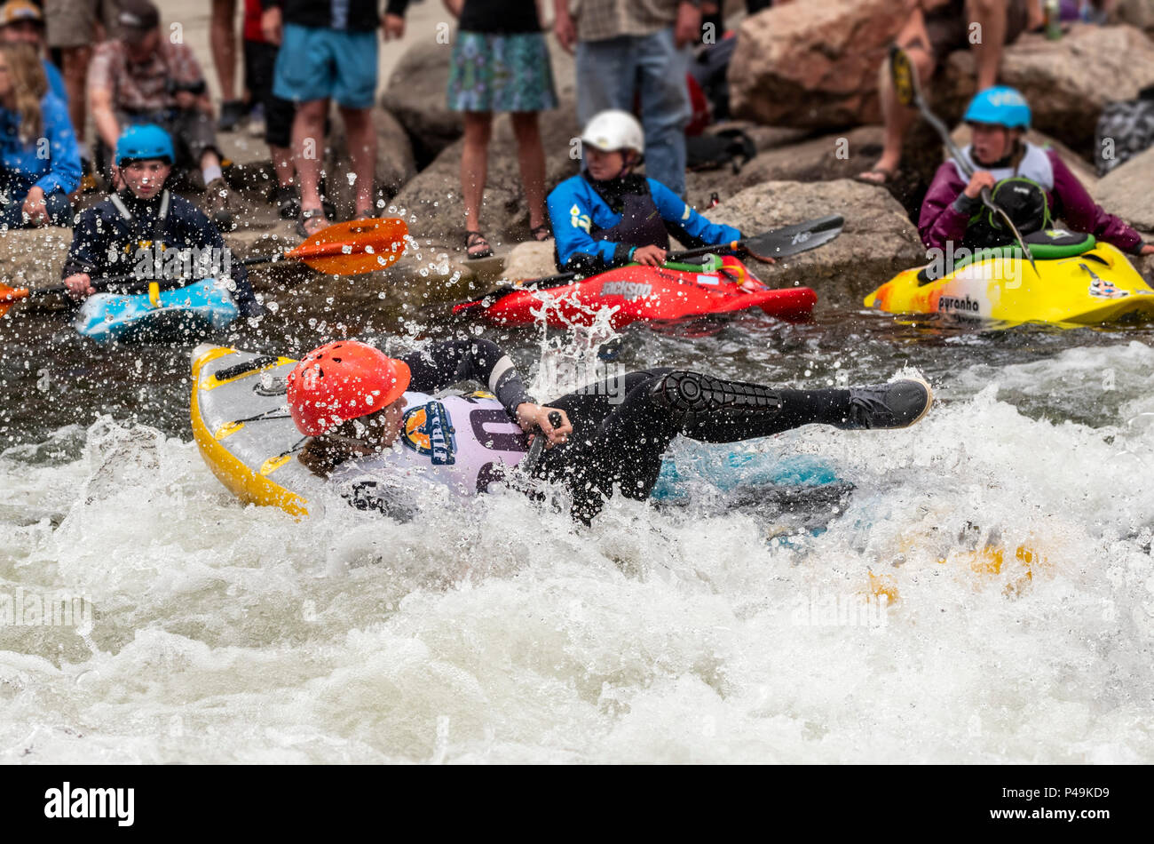 People falling into river hi-res stock photography and images - Alamy