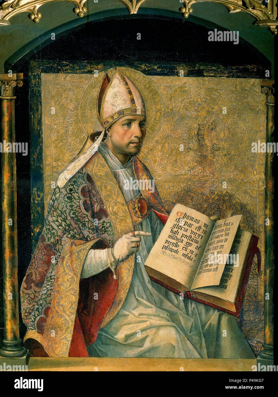 Altarpiece of san agustin hi-res stock photography and images - Alamy