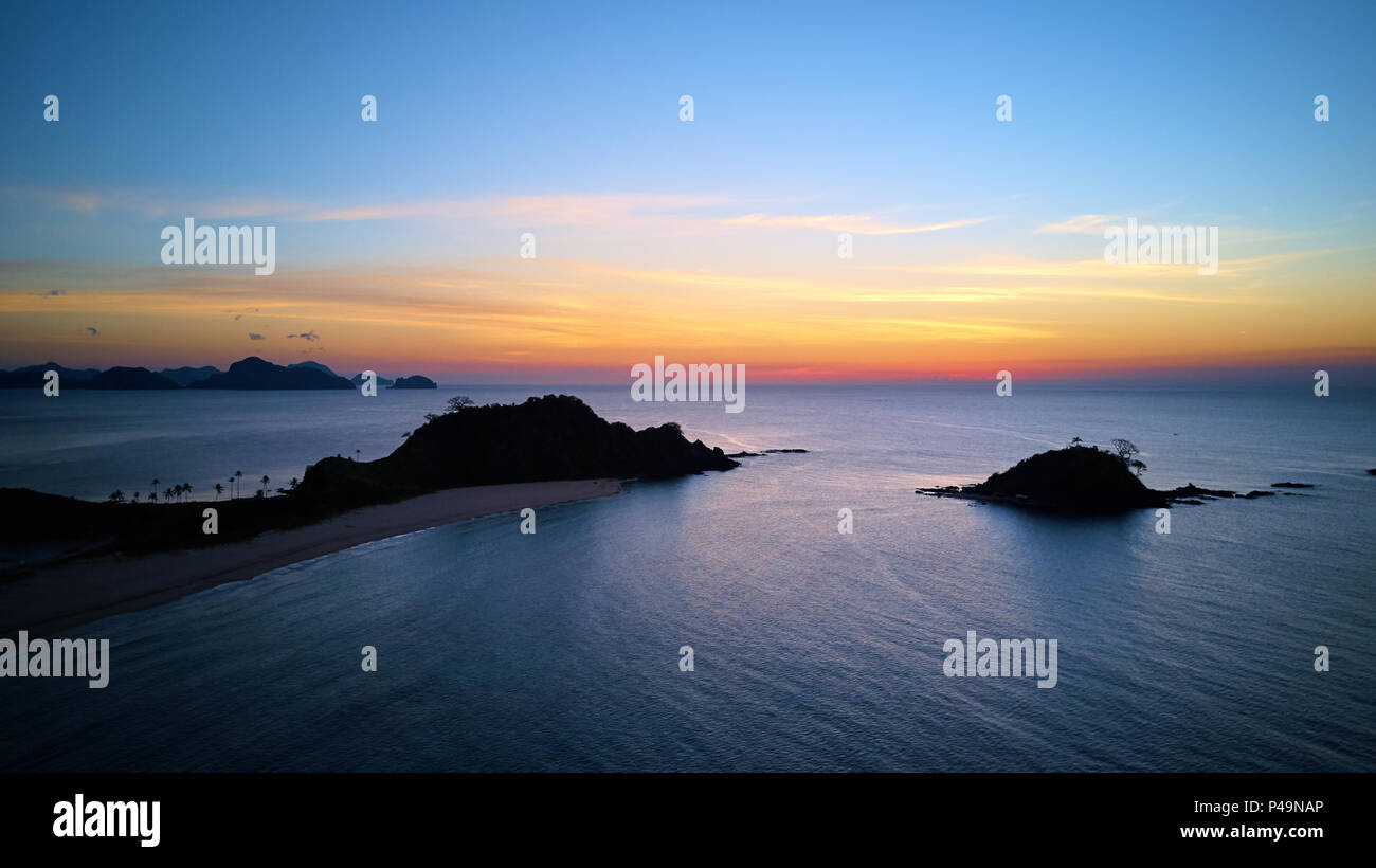 Boat view on the beach Stock Photo - Alamy