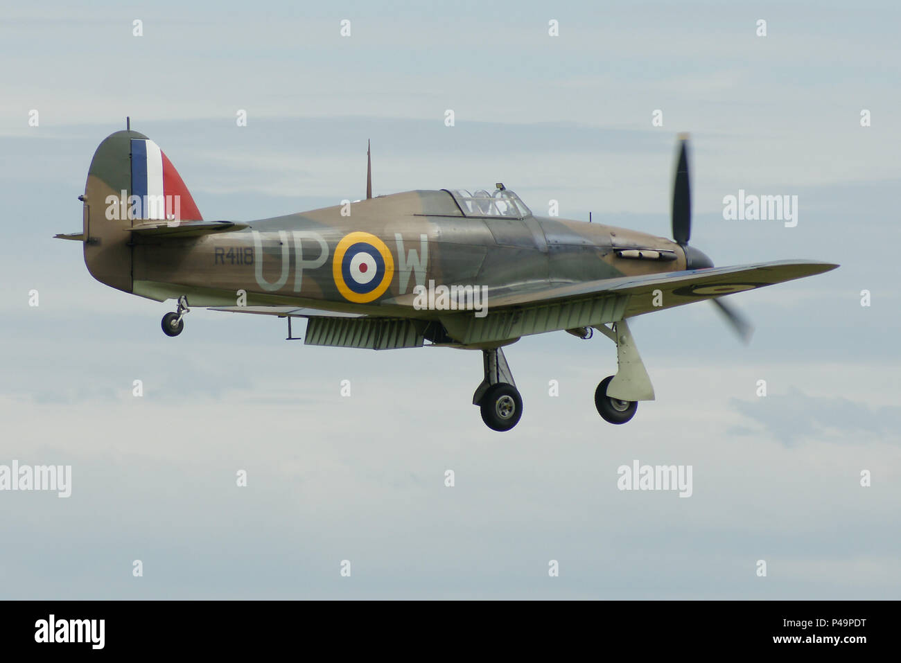 Raf Hawker Sea Hurricane Ww2 Fighter High Resolution Stock Photography ...
