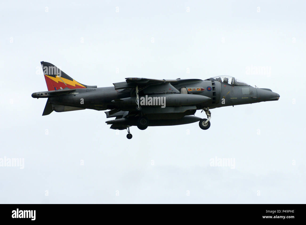 Hawker Siddeley Harrier Stock Photo - Alamy