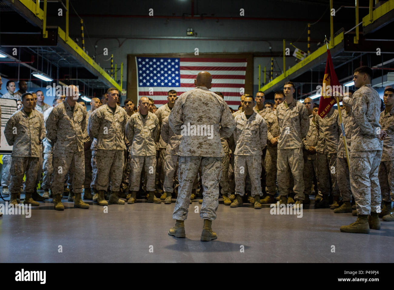 U.S. Marine Corps Sgt. Maj. Lawrence Fineran, Marine Corps Forces ...