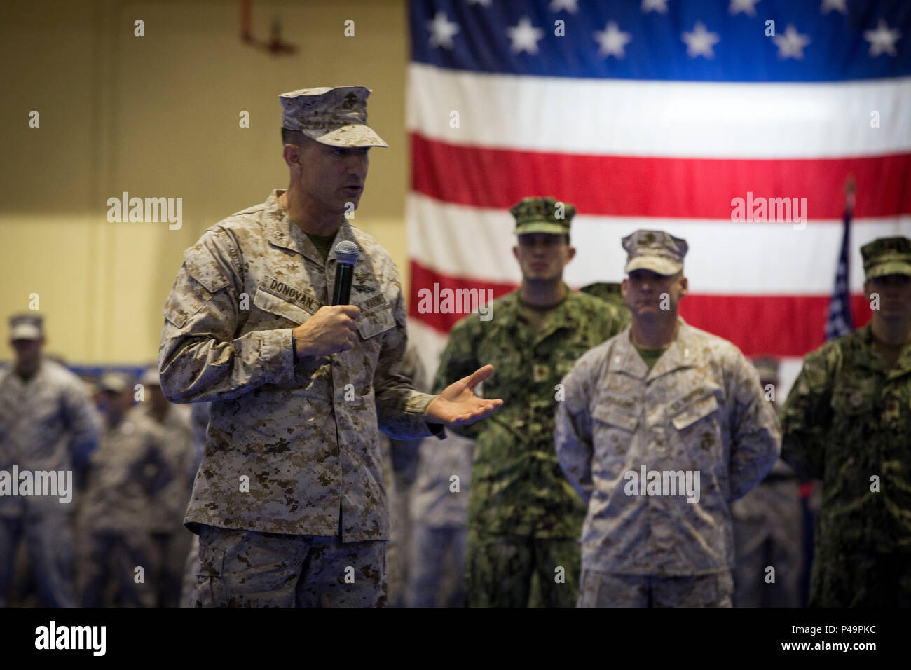 U.S. Marine Corps Brig. Gen. Francis L. Donovan, the incoming ...