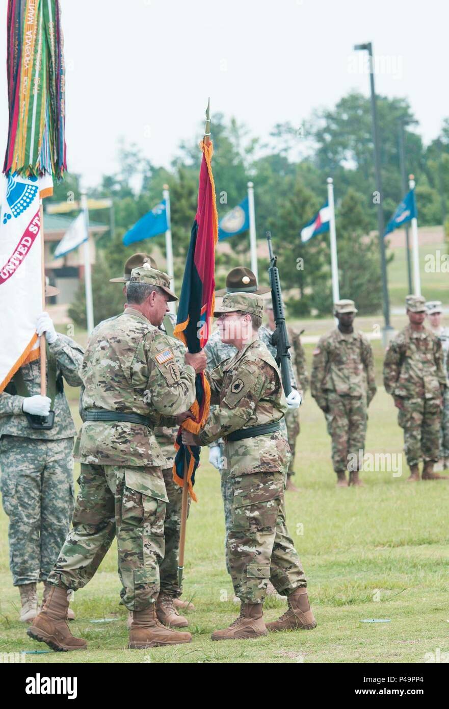 Maj. Gen. Mark McQueen, commander of the 108th Training Division ...