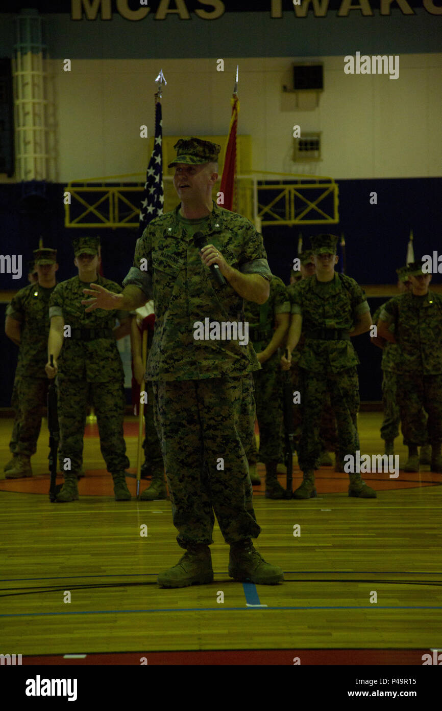 U.S. Marine Corps Lt. Col. Scott D. Manning, a legal advisor with the ...