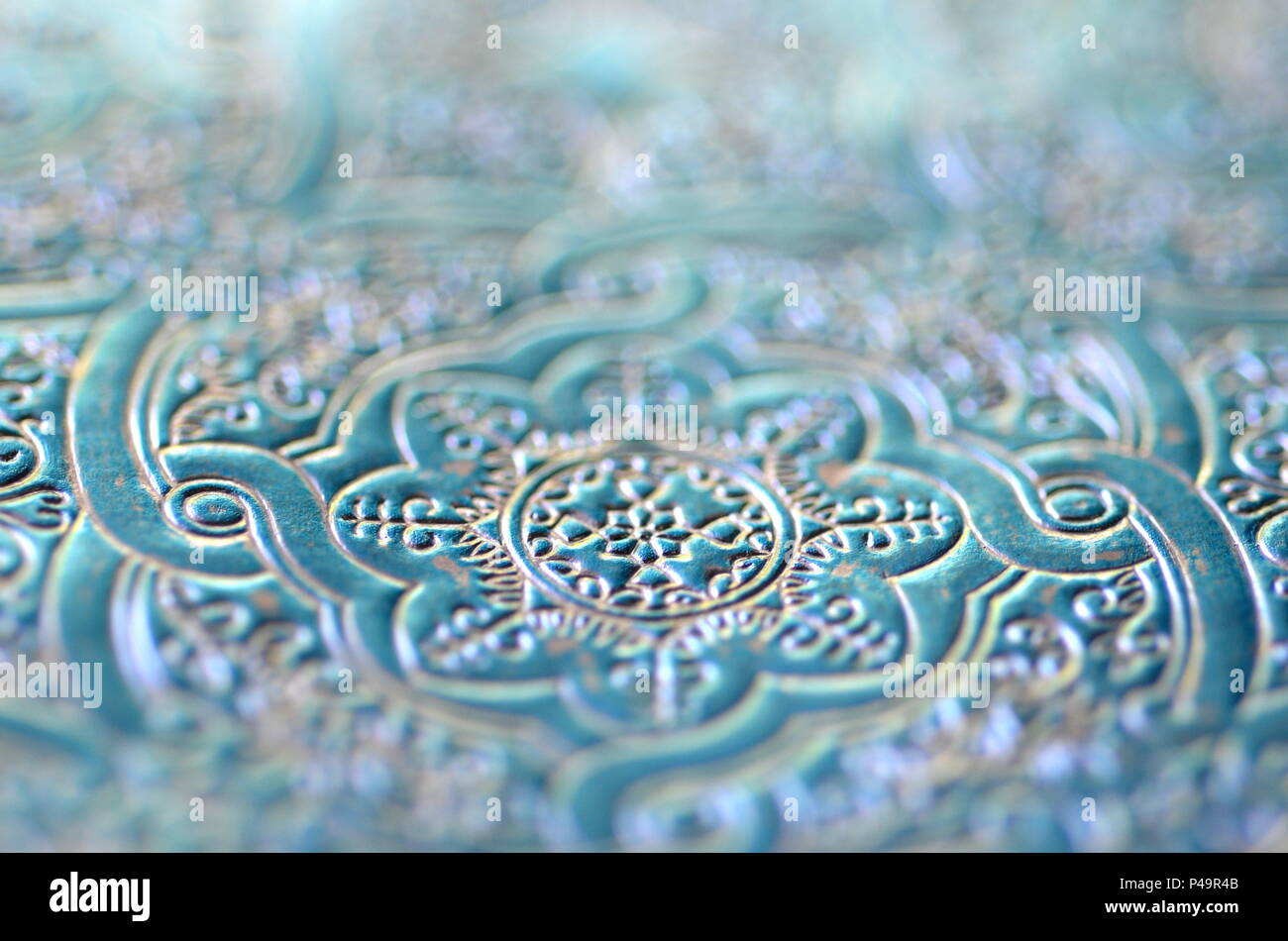 Silver metallic brocade hi-res stock photography and images - Alamy