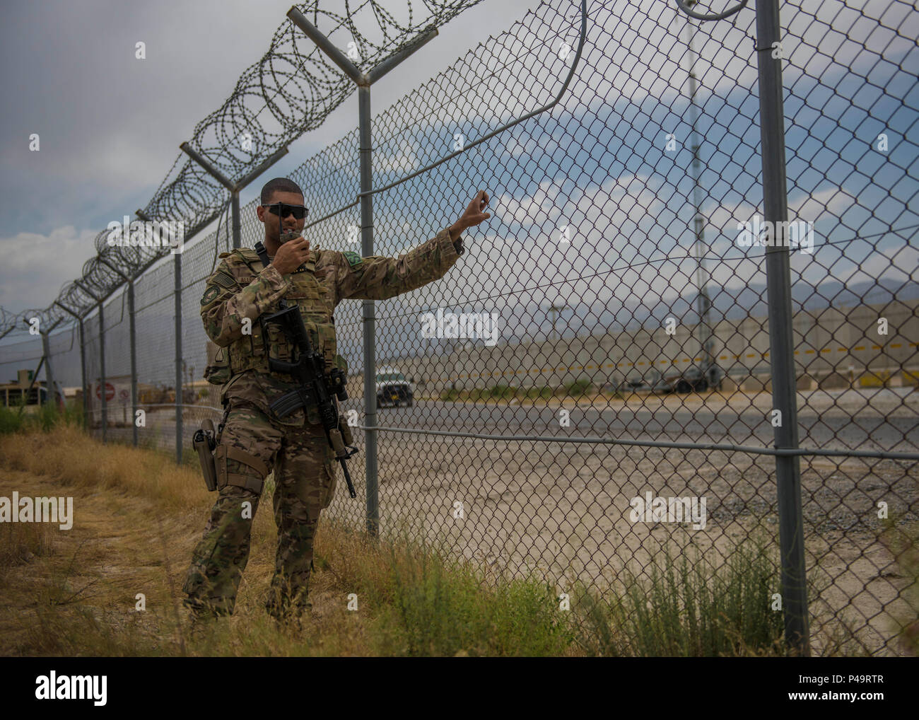 Tactical automated security system hi-res stock photography and images ...