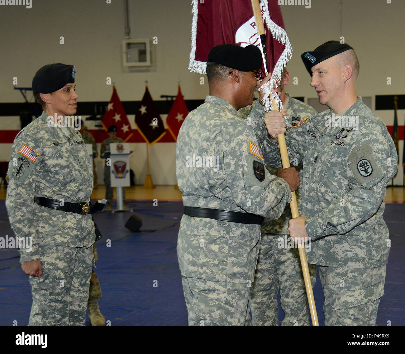 Brig. Gen. Norvell Coots, outgoing Regional Health Command Europe ...