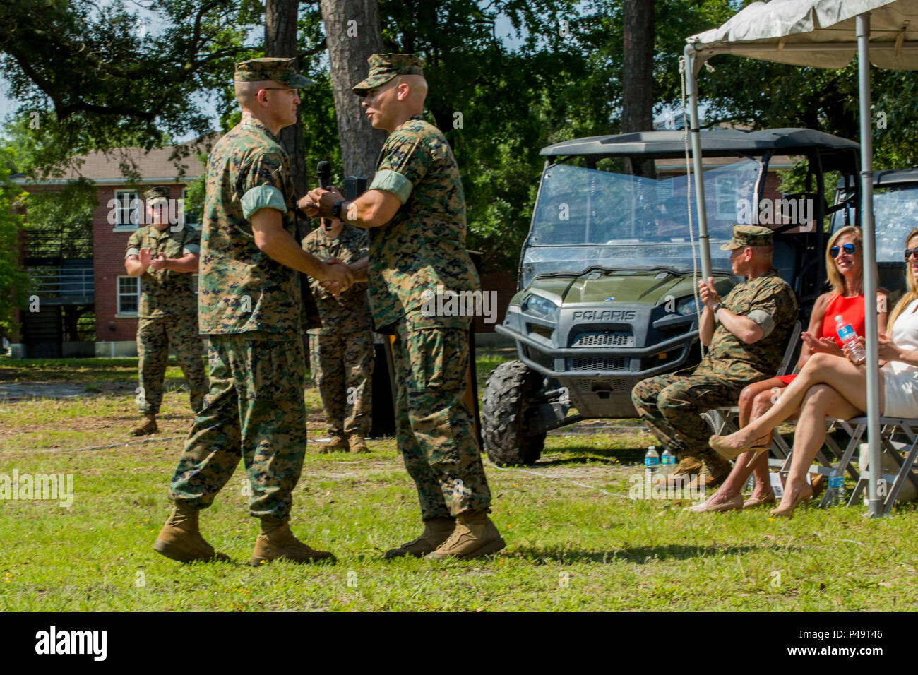 U.S. Marines, Sailors and civilians attend Weapons Training Battalion ...