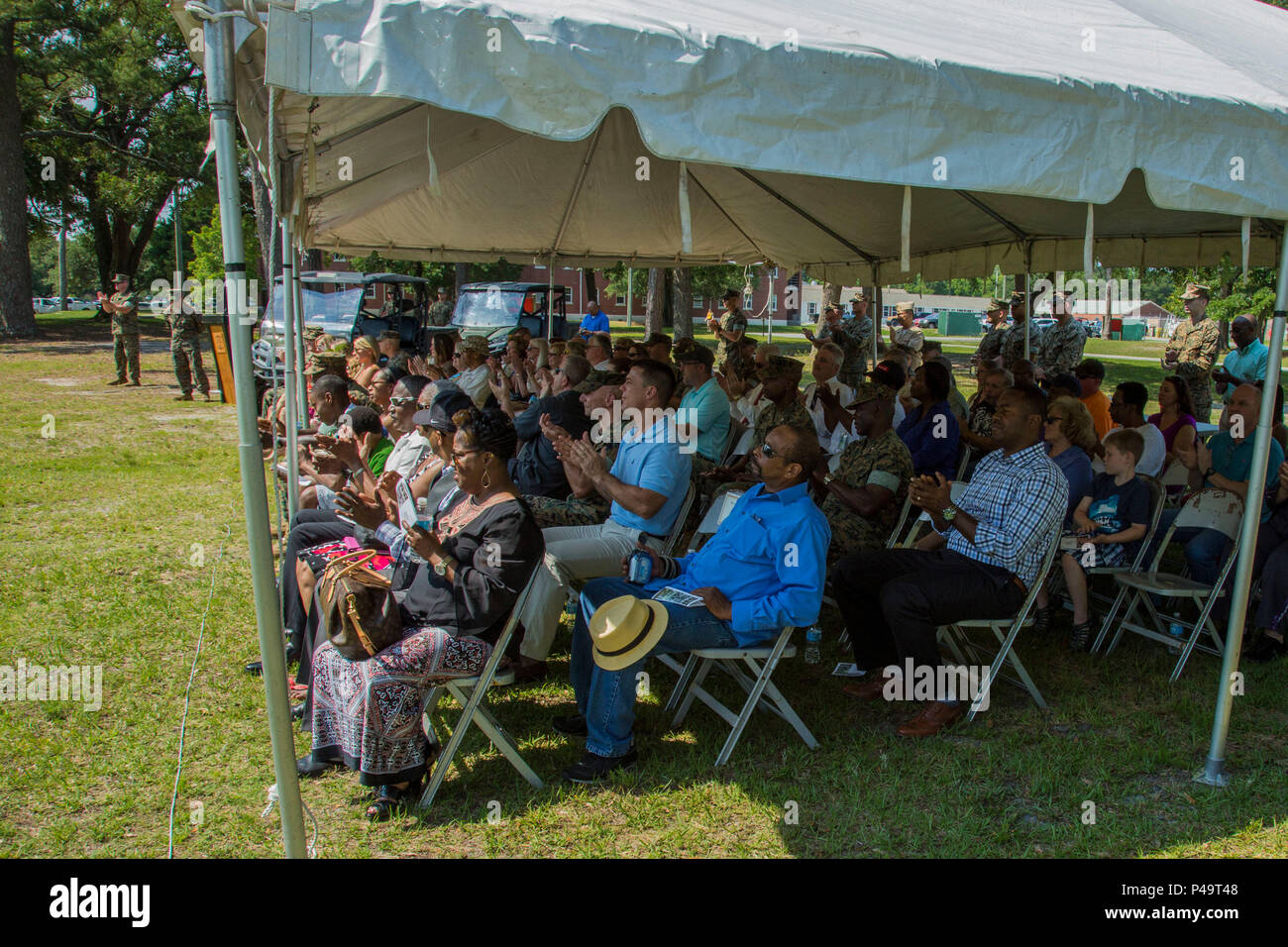 U.S. Marines, Sailors and civilians attend Weapons Training Battalion ...