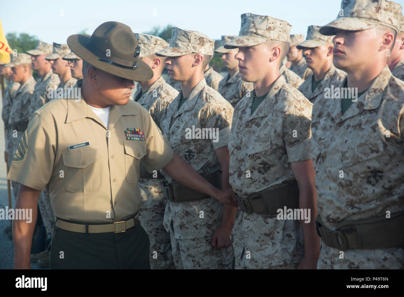 Experts on the marine corps drill and ceremonies manual hi-res stock photography and images - Alamy
