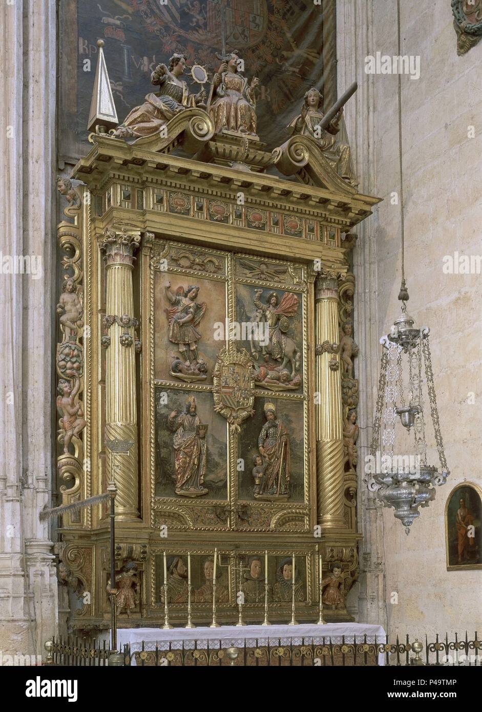 RETABLO RELICARIO DE SANTIAGO-1630-DERECHA DE LA IGLESIA. Author ...