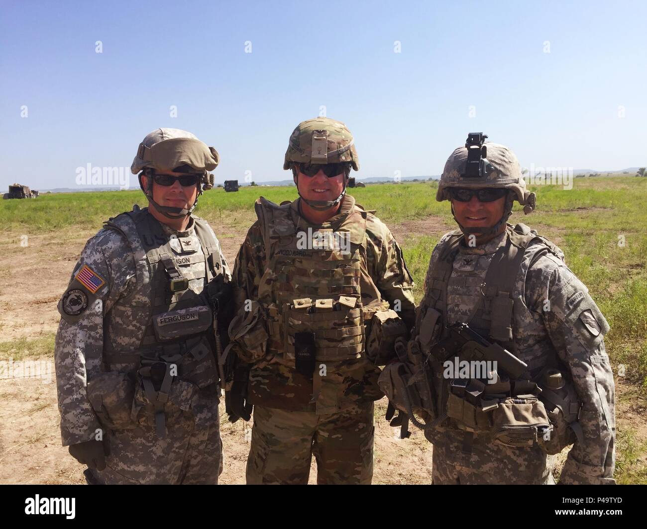 Multi echelon integrated brigade training exercise hi-res stock ...
